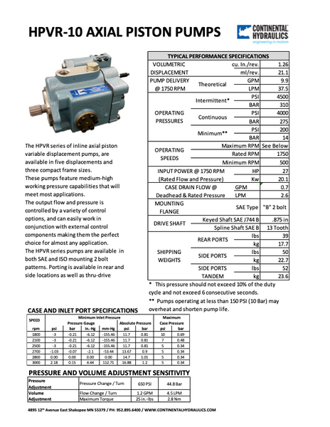 HPVR-10B40-RF-O-1R-A – John H. Backus Company