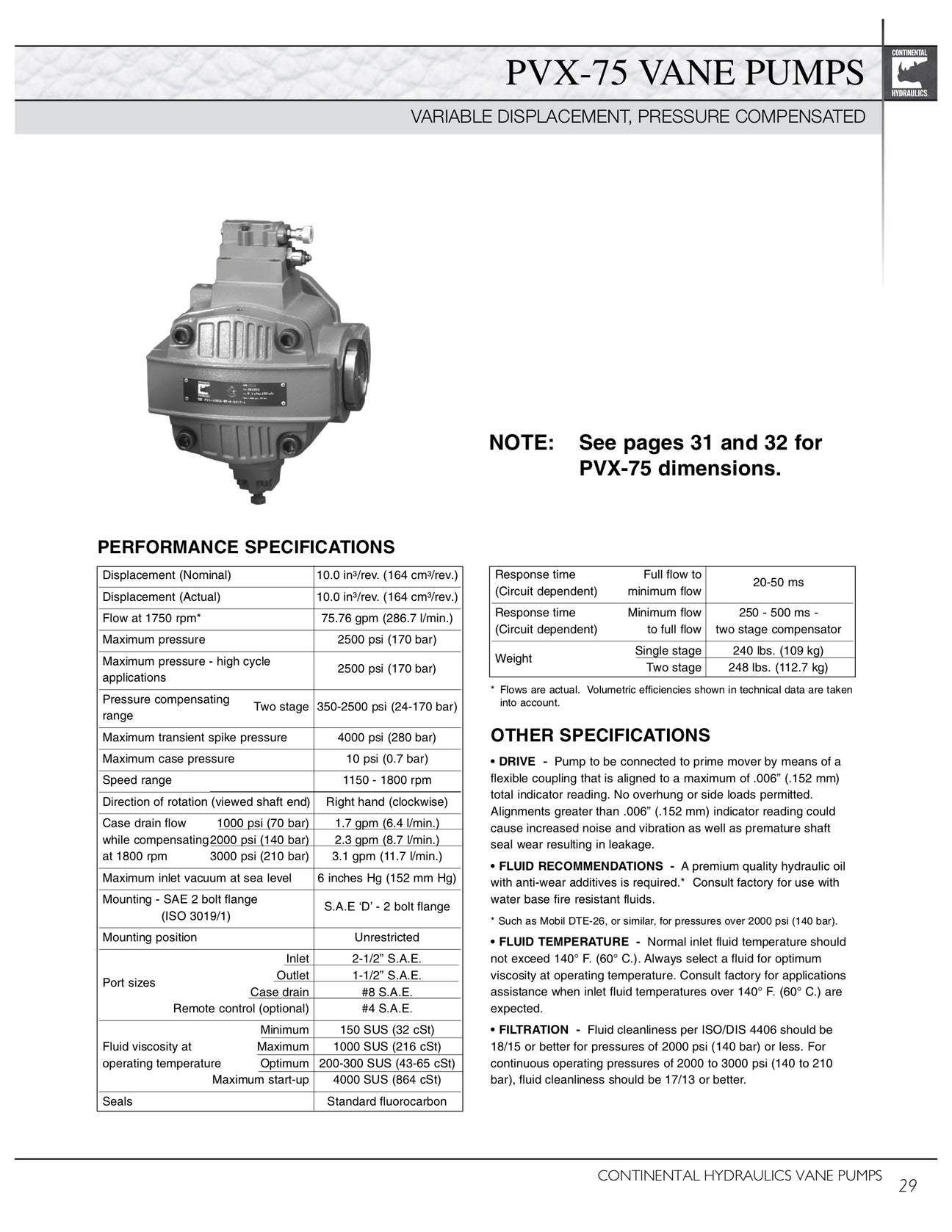 PVX-75B25-RF-P-5S17-A – John H. Backus Company